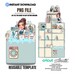2026 Laundry Shop Desk Calendar: Stackable Canva Template (digital ...