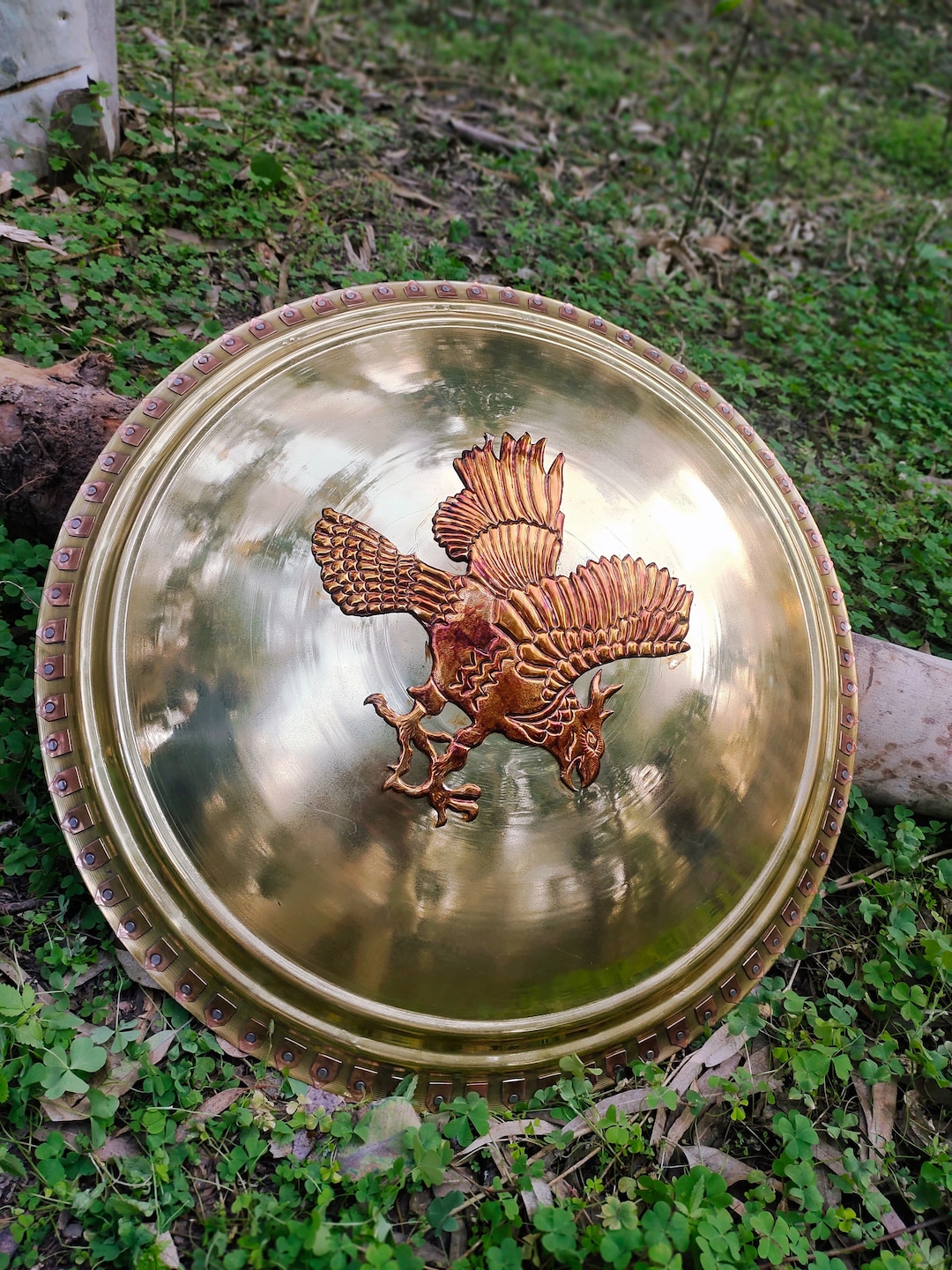 Hand Made the Clash of Titans Mirror Shield is From the Famous Movie ...