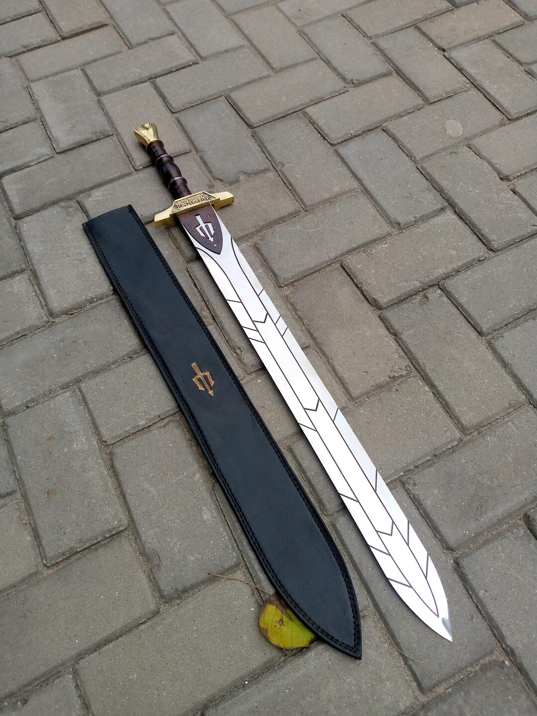Handmade Percy Jackson Riptide Sword, Viking Sword With Beautiful ...