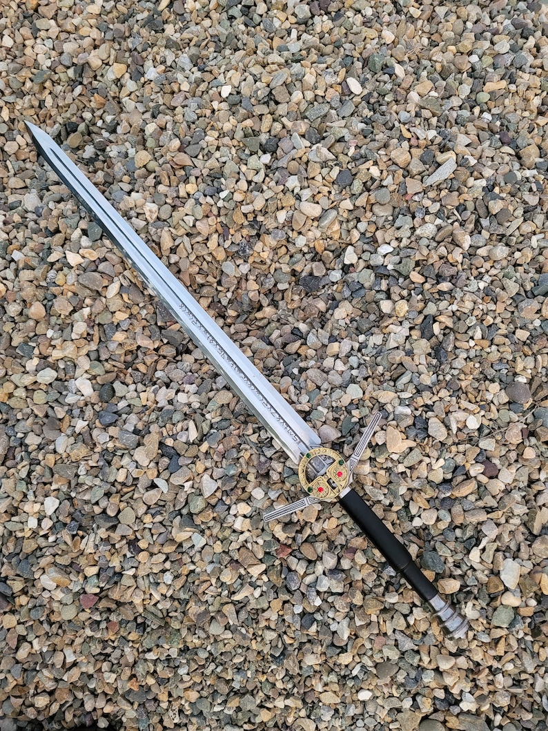 Hand Made Geralt of Rivia Arondight's Witcher Sword, Witcher 03, Wild ...