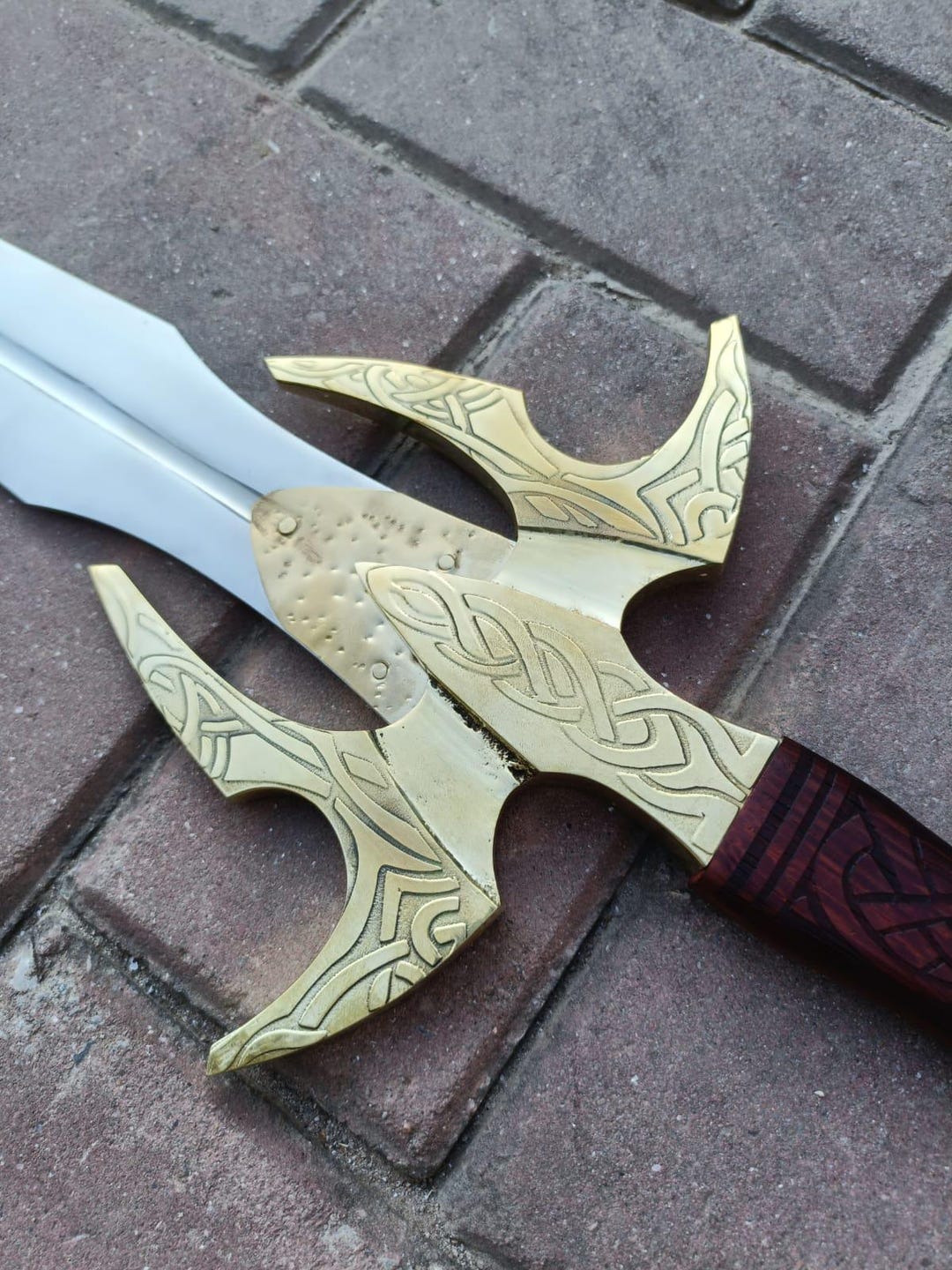HOFUND HEIMDALL Sword Replica is a Stainless Steel Fantasy Display Gift ...