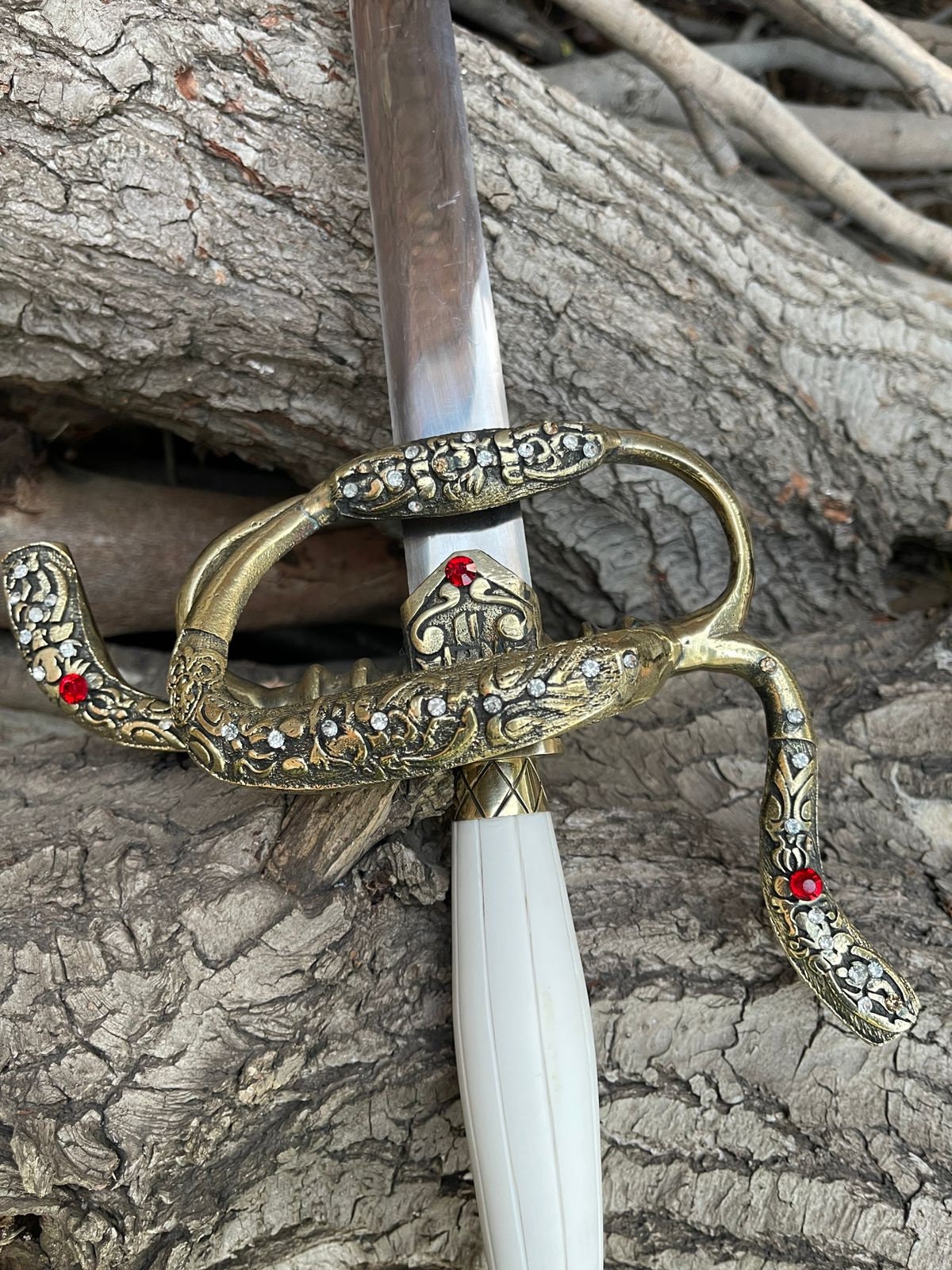 Hand Made Peter Diamond Highlander Sword , Toledo Salamanca Sword With ...