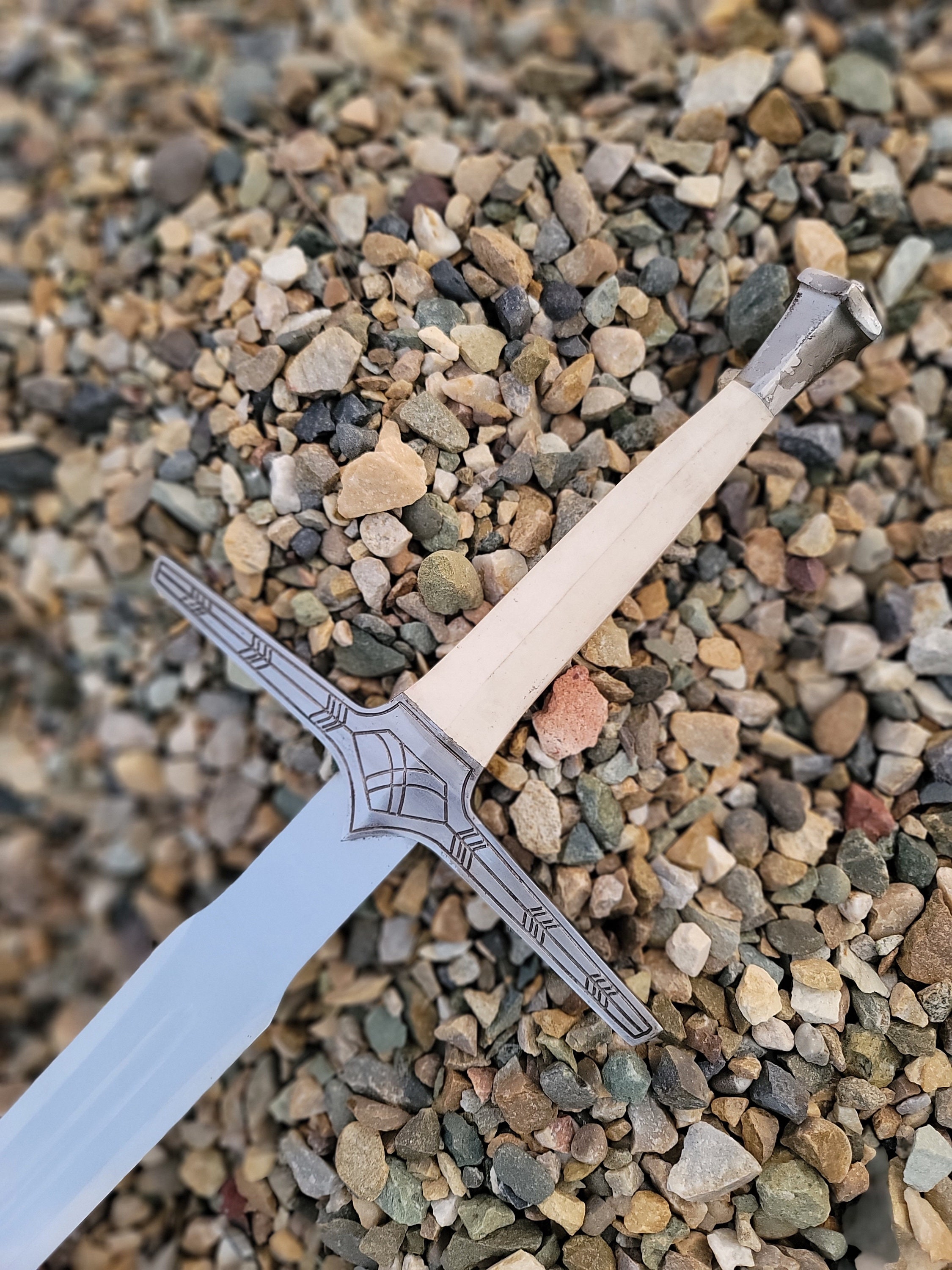 Hand Made Geralt of Rivia Arondight's Witcher Sword, Witcher 03, Wild ...
