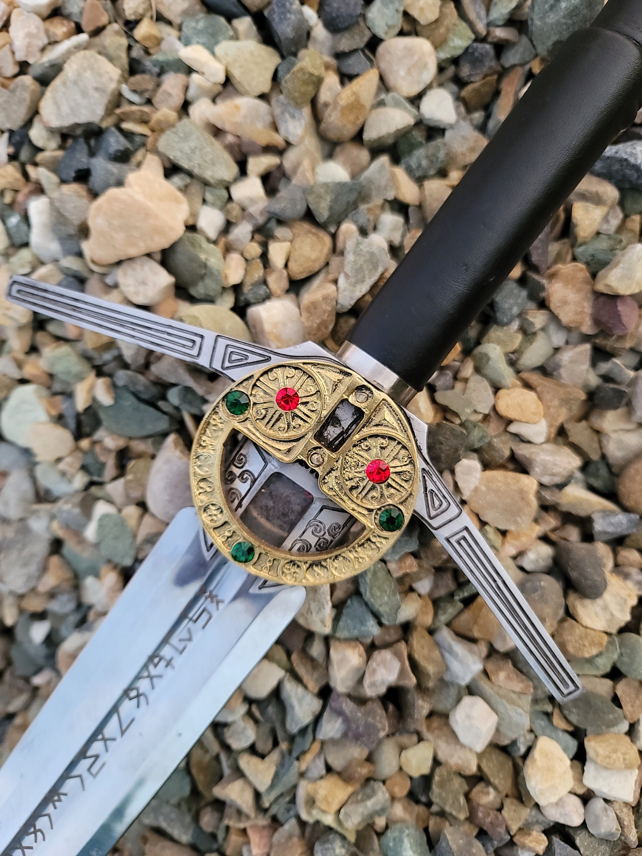 Hand Made Geralt of Rivia Arondight's Witcher Sword, Witcher 03, Wild ...