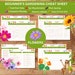 Flower Garden Seed Starting Cheat Sheet: Beginner's Guide (PDF) - Etsy