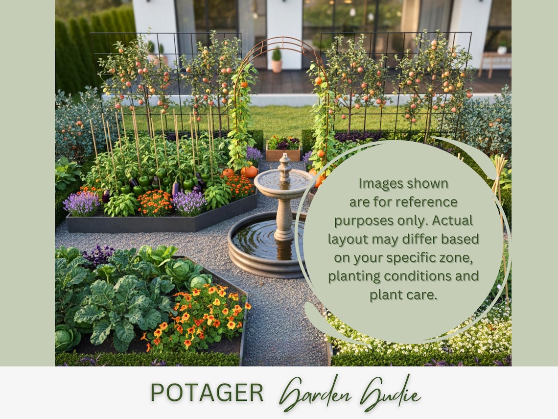 Potager Garden Design Guide PDF | Raised Bed Vegetable Garden Design ...