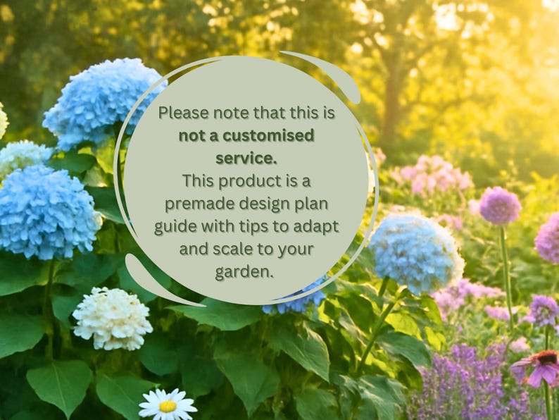 Hydrangea Landscape Design Plan: Front Yard Garden Design Curb Appeal ...