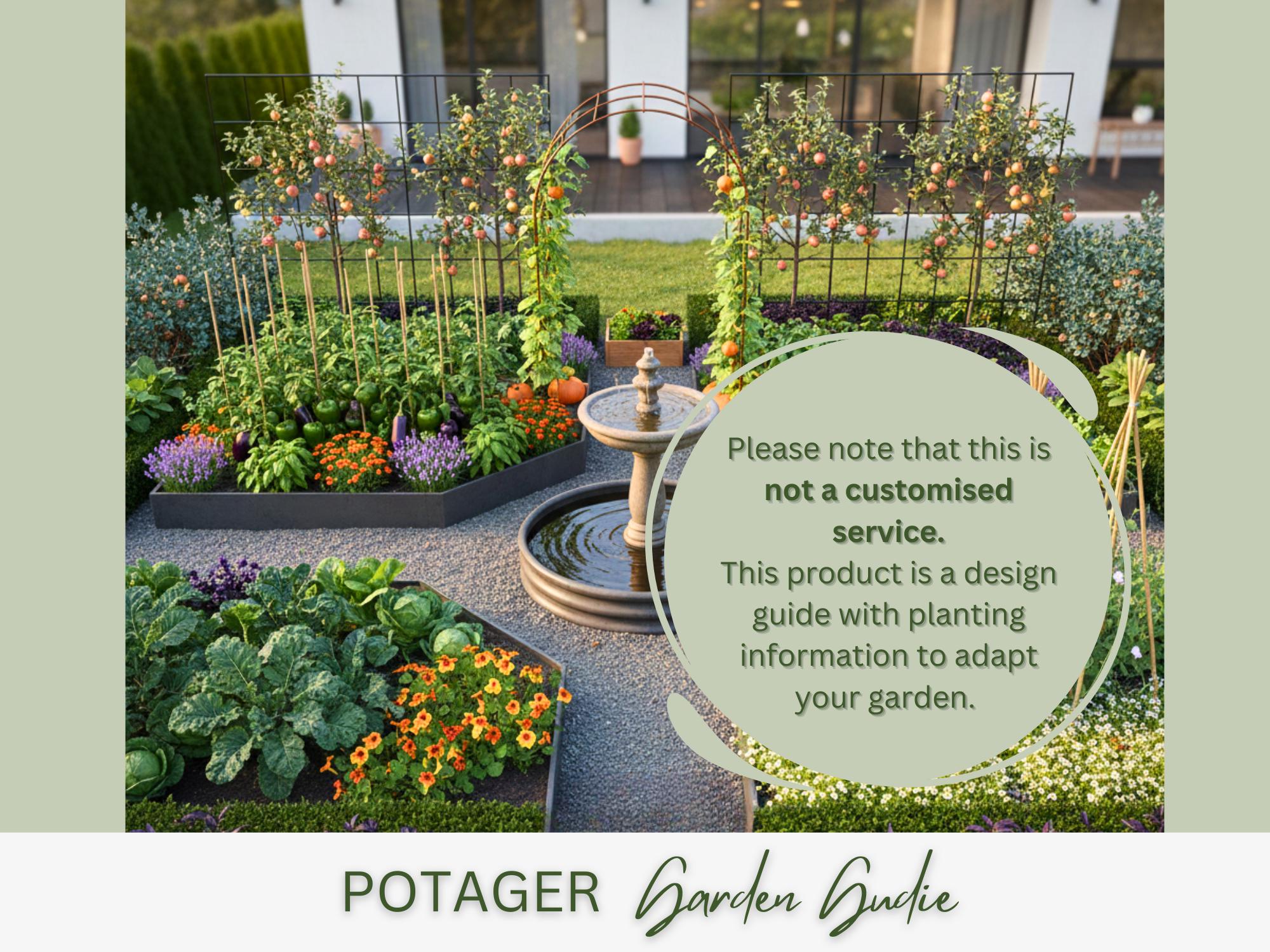 Potager Garden Design Guide PDF | Raised Bed Vegetable Garden Design ...