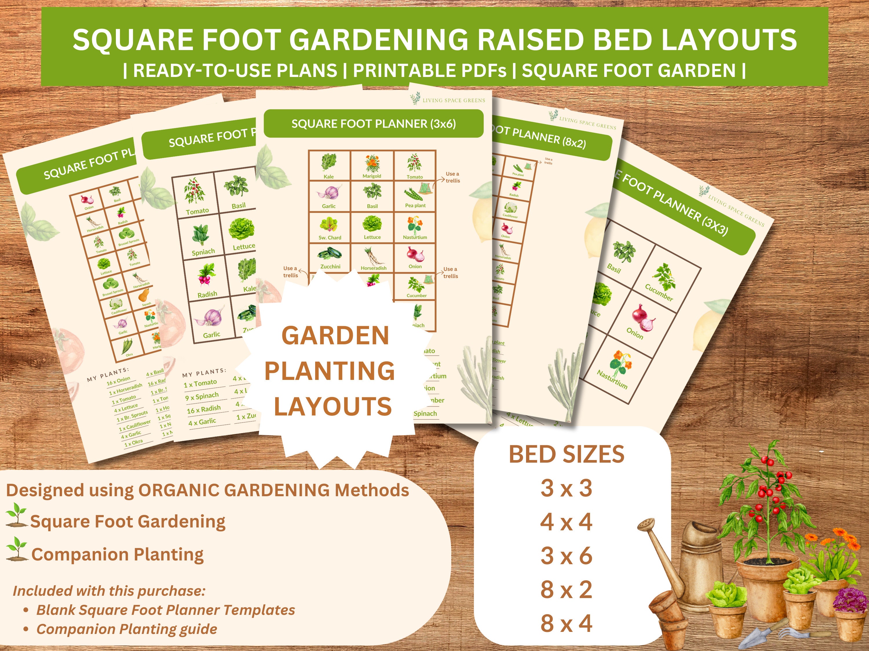 Raised Vegetable Garden Layout Companion