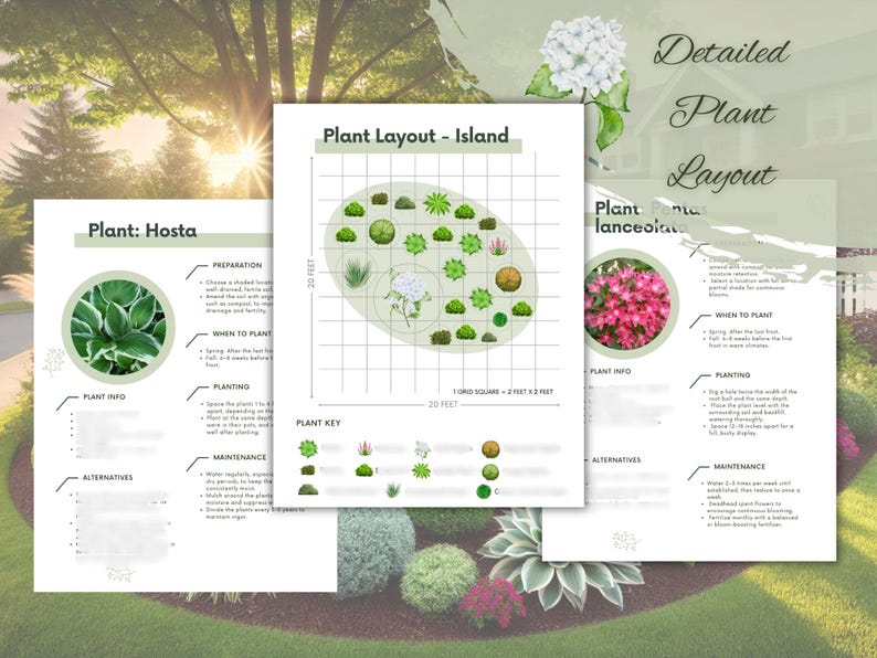 Zone 9 Hydrangea Landscape Design: Front Yard Shade Garden Design Curb ...
