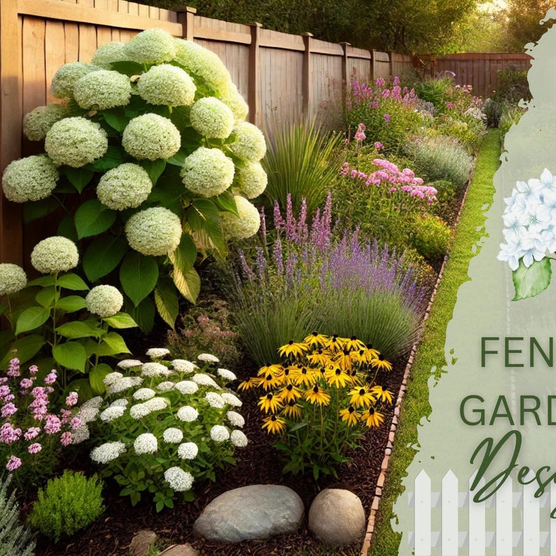 Zone 8 Front Yard Landscape - Etsy