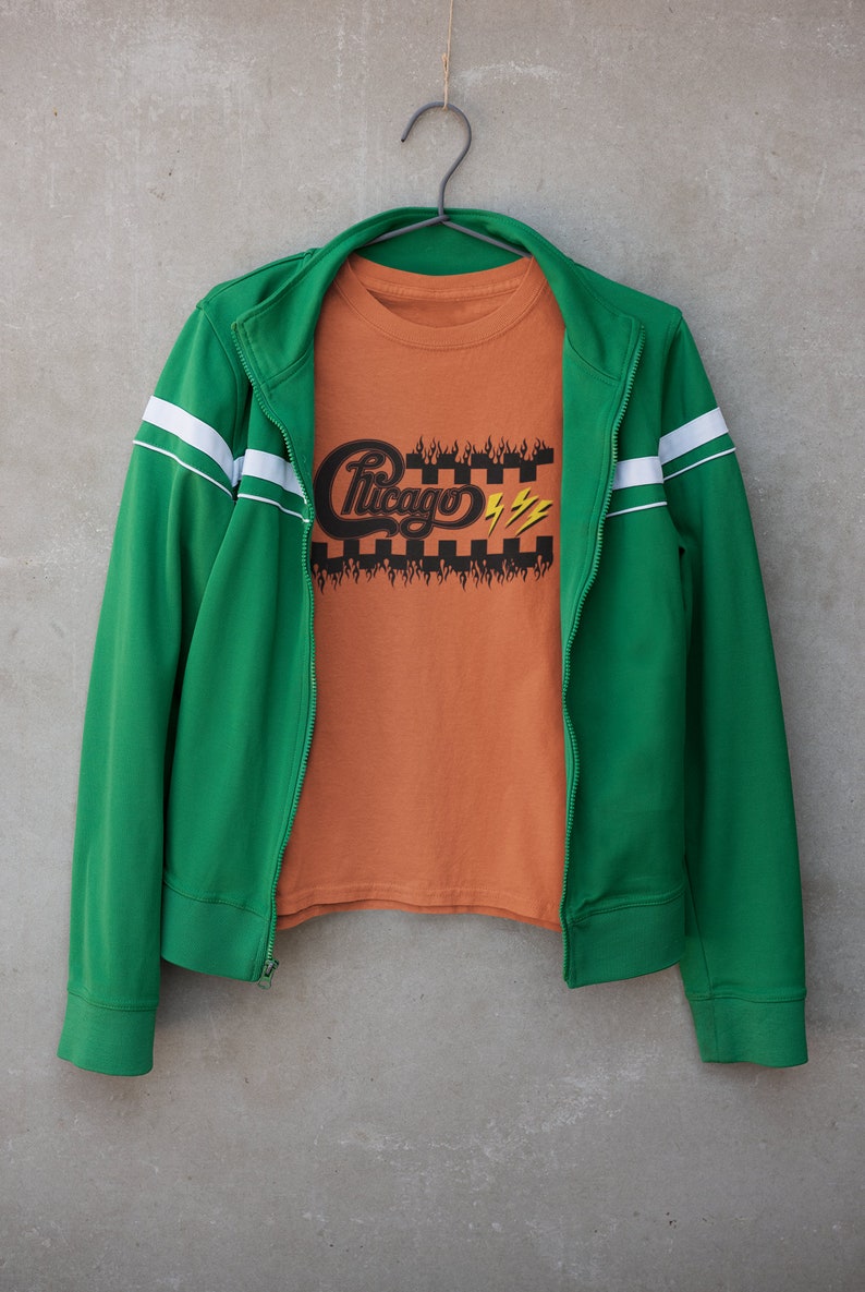 Chicago Vintage Style Unisex T-shirt, 70s Rock Band Shirt, Chicago Band ...