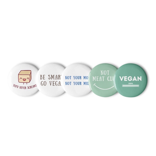 Vegan Pin - Etsy