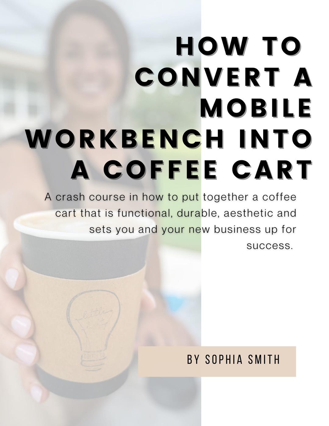 Turn a Mobile Workbench Into a Coffee Cart | Easy Coffee Cart | Coffee ...