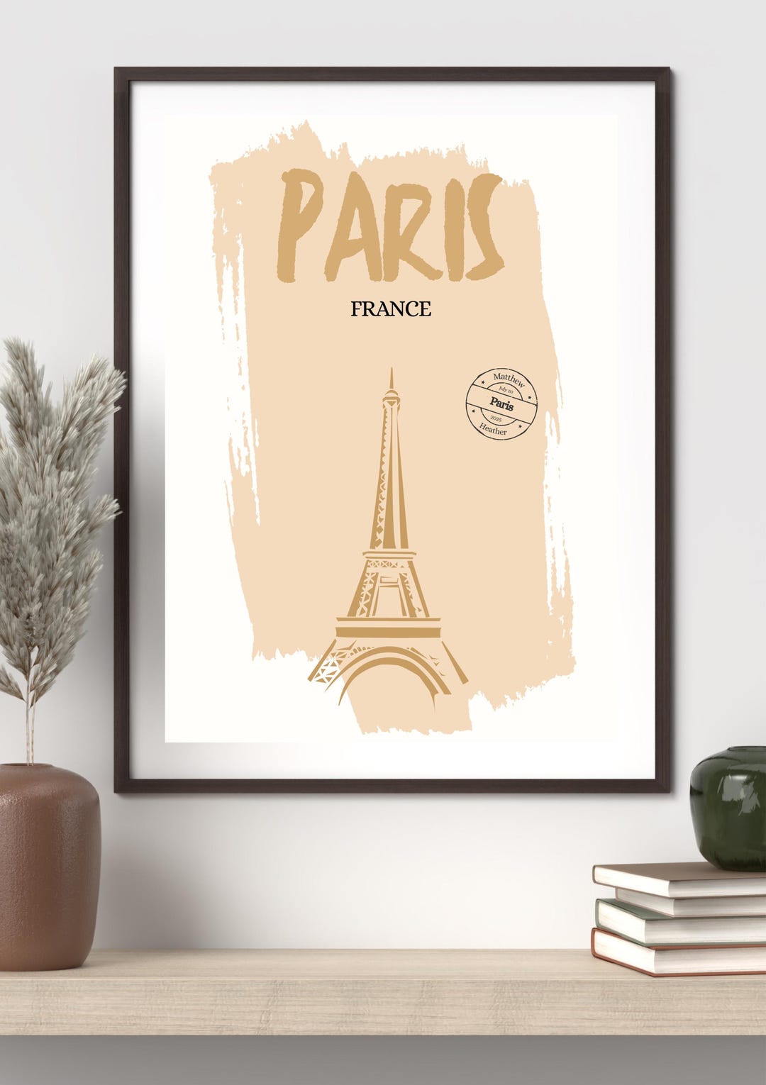 Editable Paris Poster - Etsy