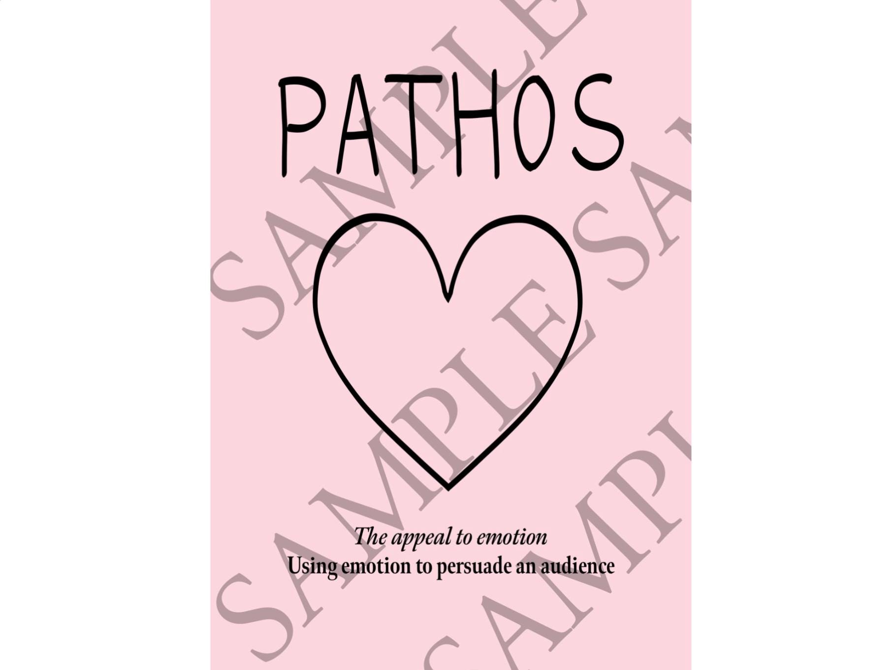 Ethos, Logos and Pathos Posters - Etsy