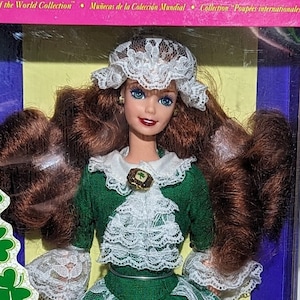Irish Barbie Doll (1992) #12998 - New in Box - Dolls of the World ...
