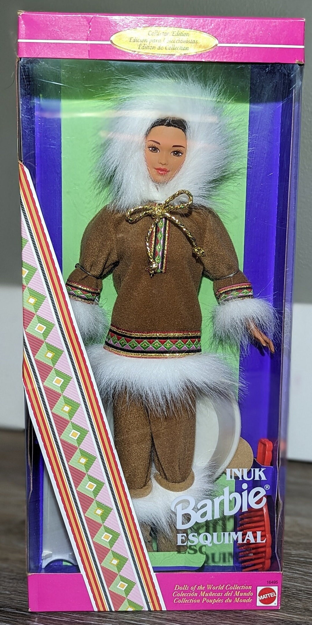 Inuk Esquimal Barbie Doll (1996) #16495 - Vintage Collector's Edition ...