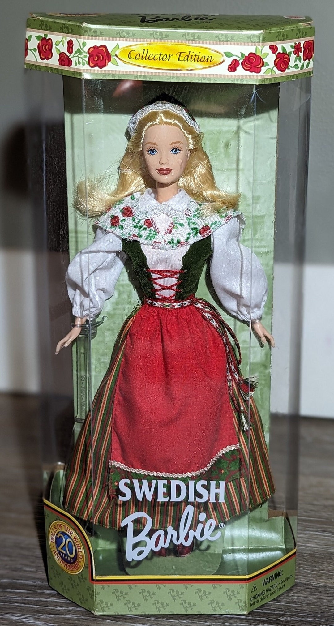 Swedish Barbie Doll (1999) #24672 - New in Box - Dolls of the World ...