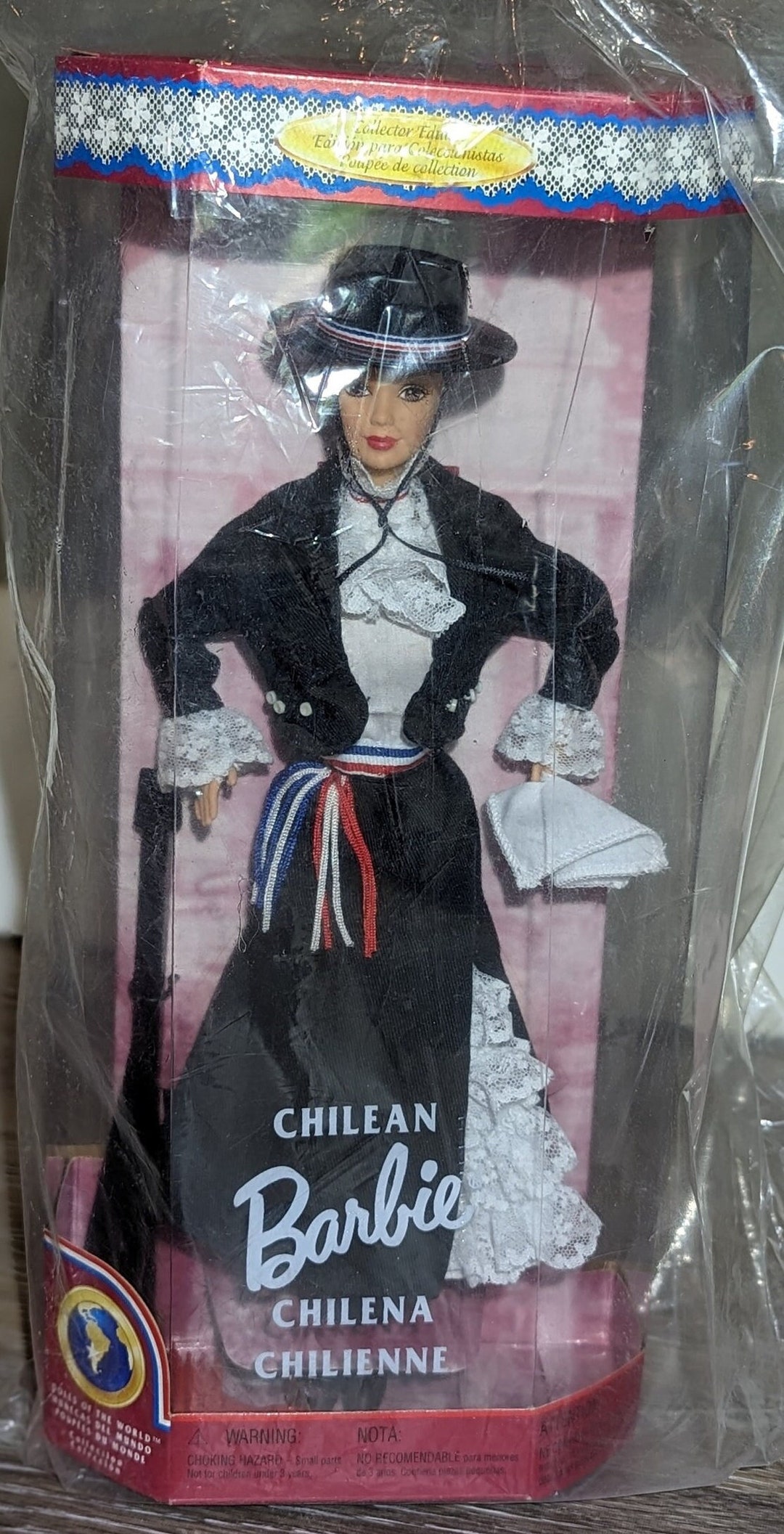 Chilean Barbie Doll (1997) #18559 - New in Box - Dolls of the World ...
