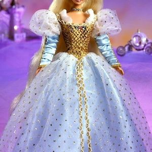 1996 Cinderella Barbie - the Fairytale Princess Collection - Collector ...