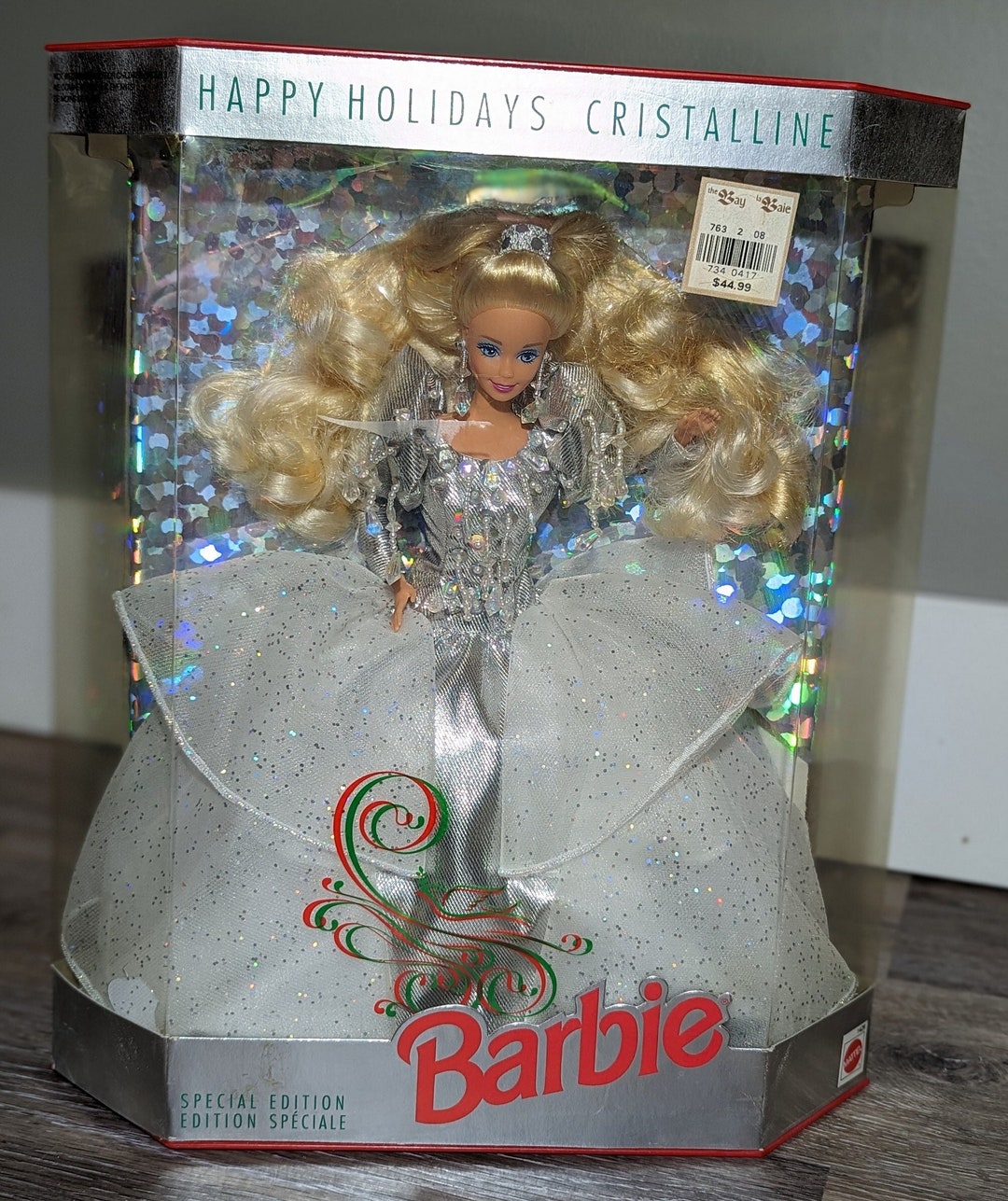 Happy Holidays Barbie (1992) #1429 - Captivating Holiday Elegance in ...
