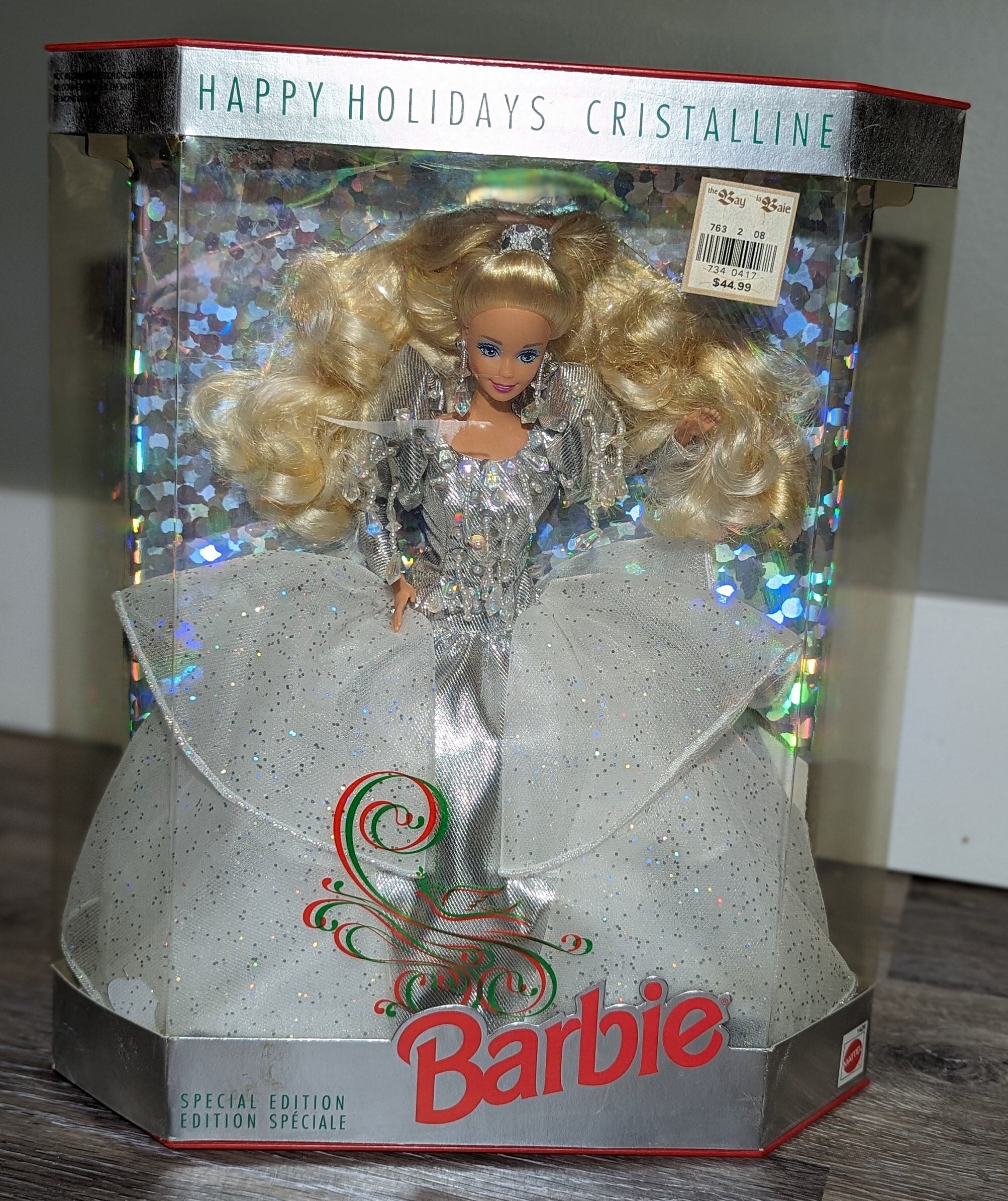 Happy Holidays Barbie (1992) #1429 - Captivating Holiday Elegance in ...