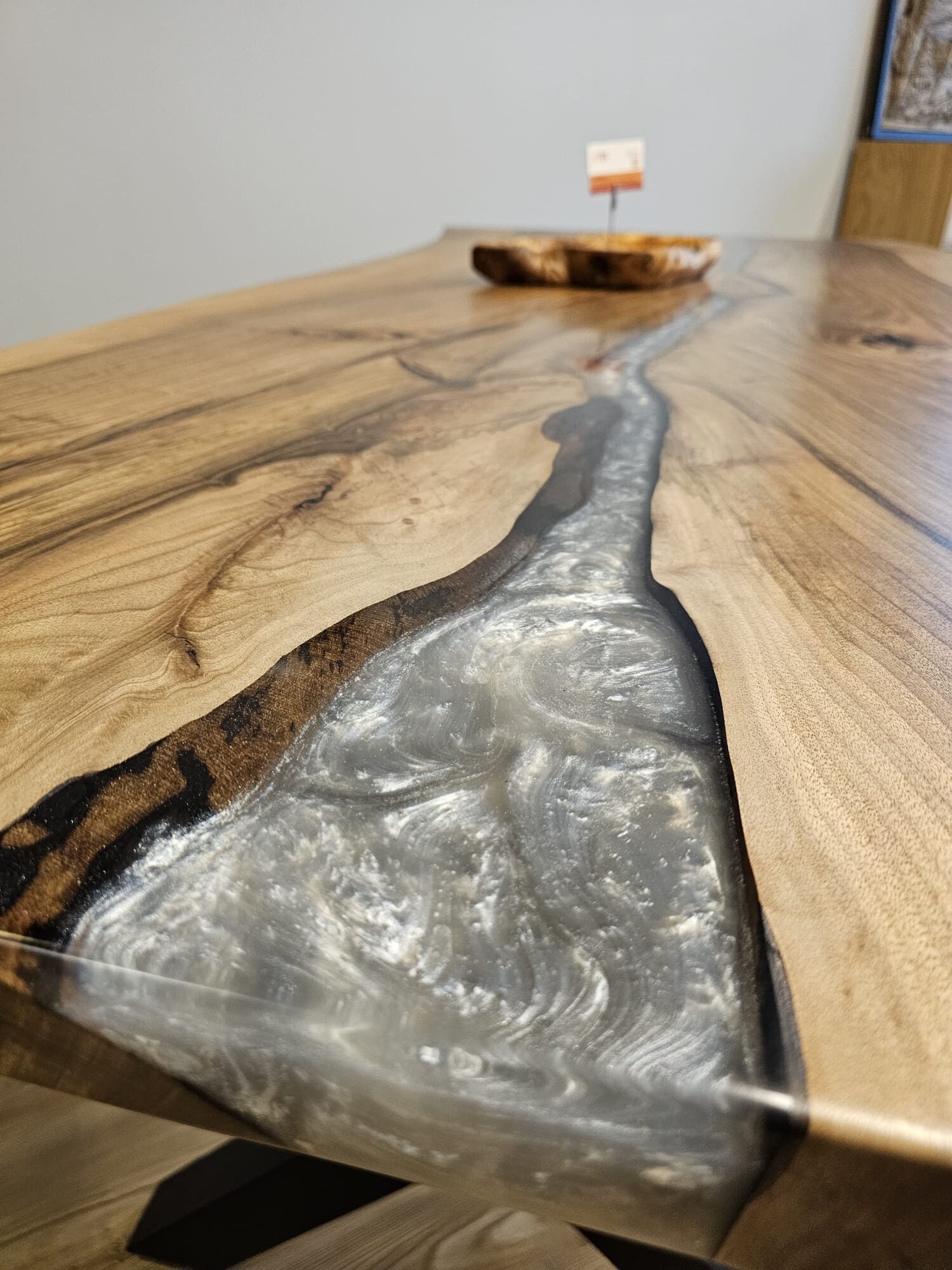 Live Edge River Epoxy Table Epoxy Dining Table Resin Wood - Etsy