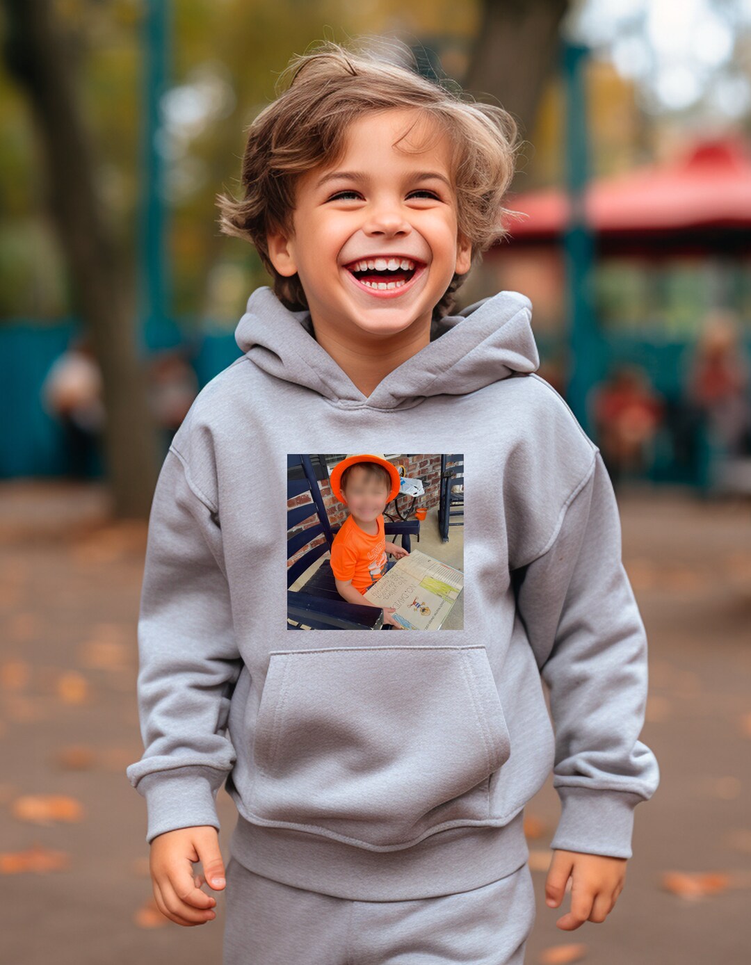 Personalized Youth Hoodie, Picture Hoodie, Hoodie With Picture, Hoodie ...