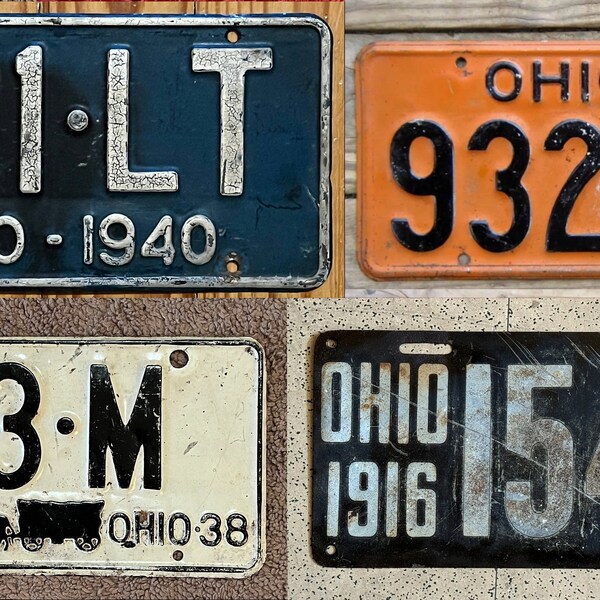 Ohio License Plates - Etsy