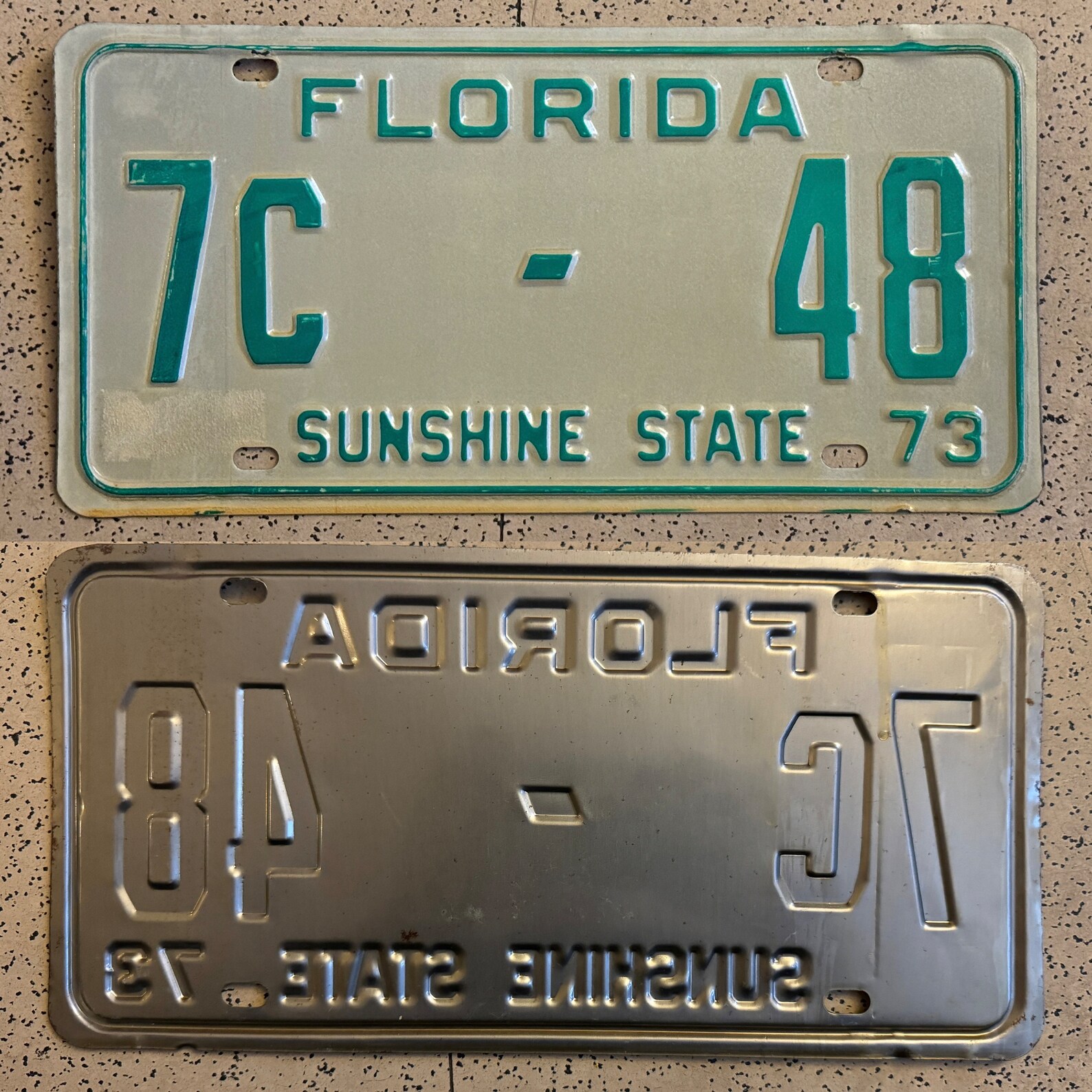 Vintage FLORIDA License Plates ALL ORIGINAL Antique Auto Tags - Etsy
