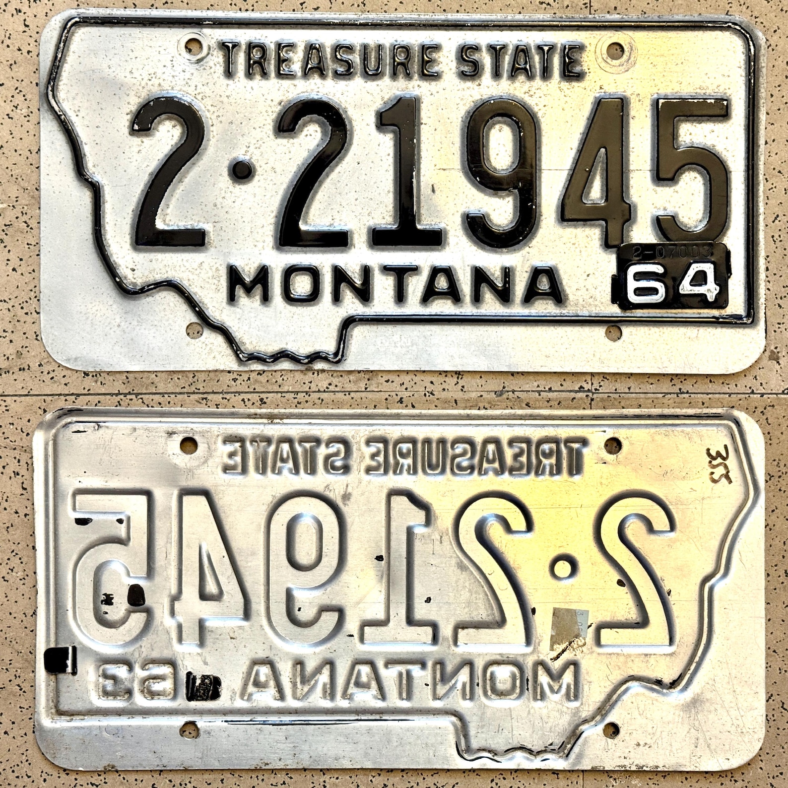 Vintage MONTANA License Plates – ALL ORIGINAL Antique Old Auto Tags - Etsy