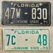 Vintage FLORIDA License Plates ALL ORIGINAL Antique Auto Tags - Etsy