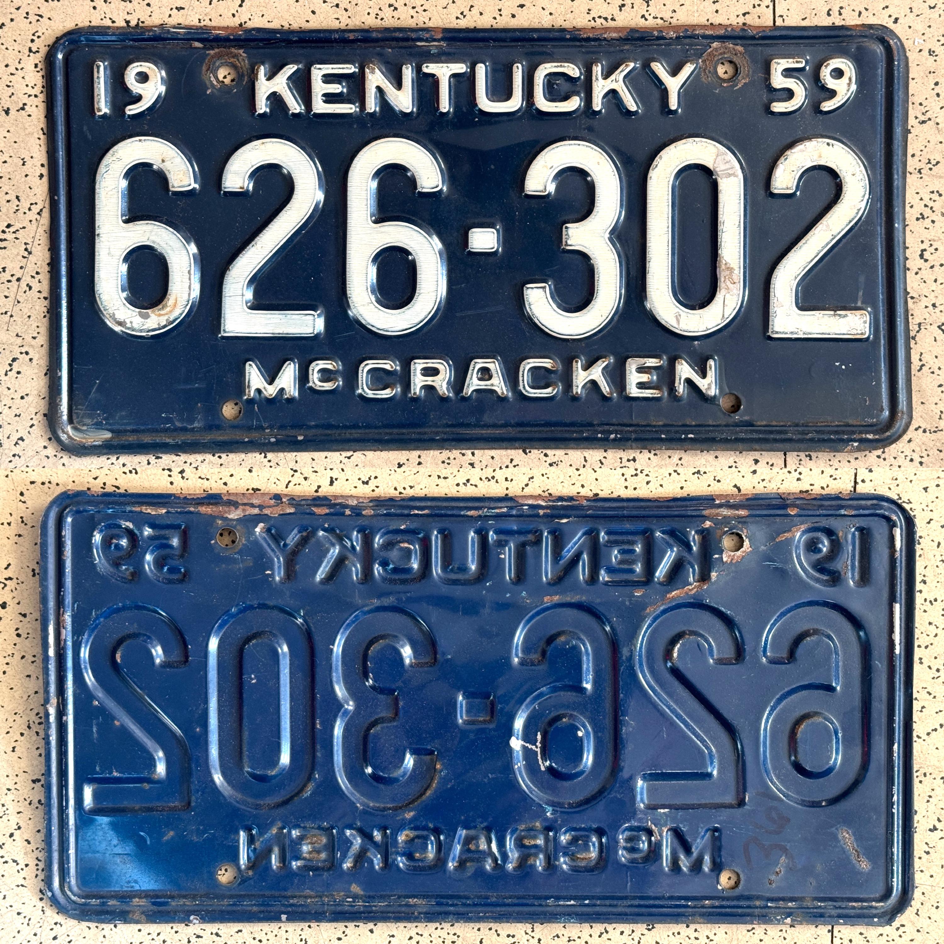 Vintage KENTUCKY License Plates – ALL ORIGINAL Antique Auto/car Tags - Etsy