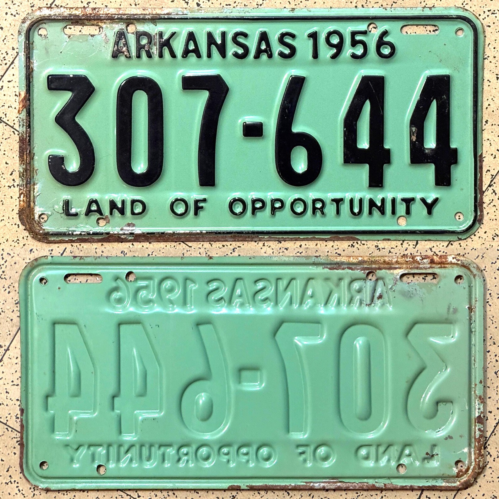 Vintage ARKANSAS License Plates – ALL ORIGINAL Antique Auto Tags - Etsy
