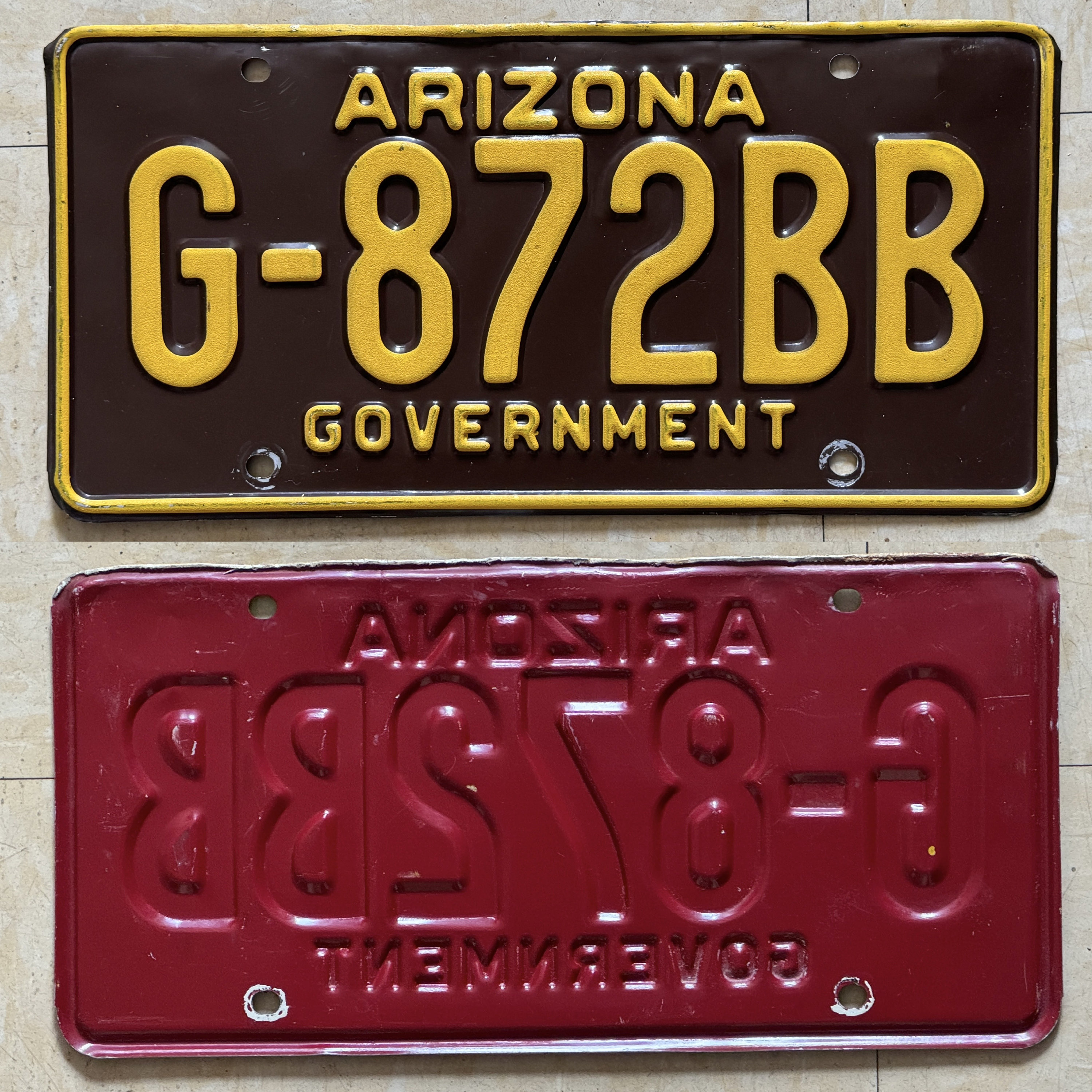Vintage ARIZONA License Plates – ALL ORIGINAL Antique Auto Tags - Etsy