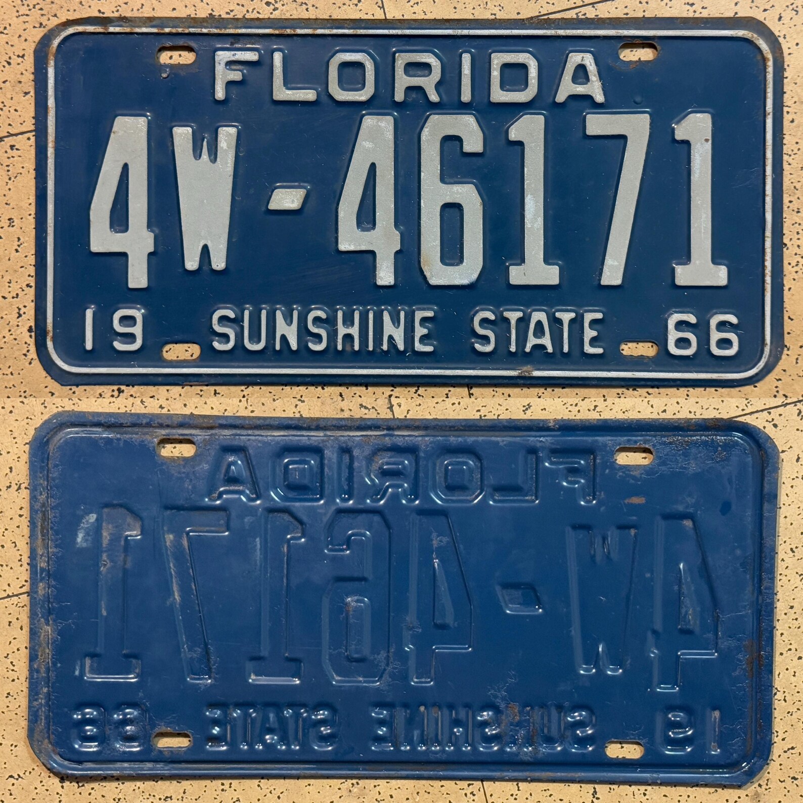 Vintage FLORIDA License Plates – ALL ORIGINAL Antique Auto/car Tags - Etsy