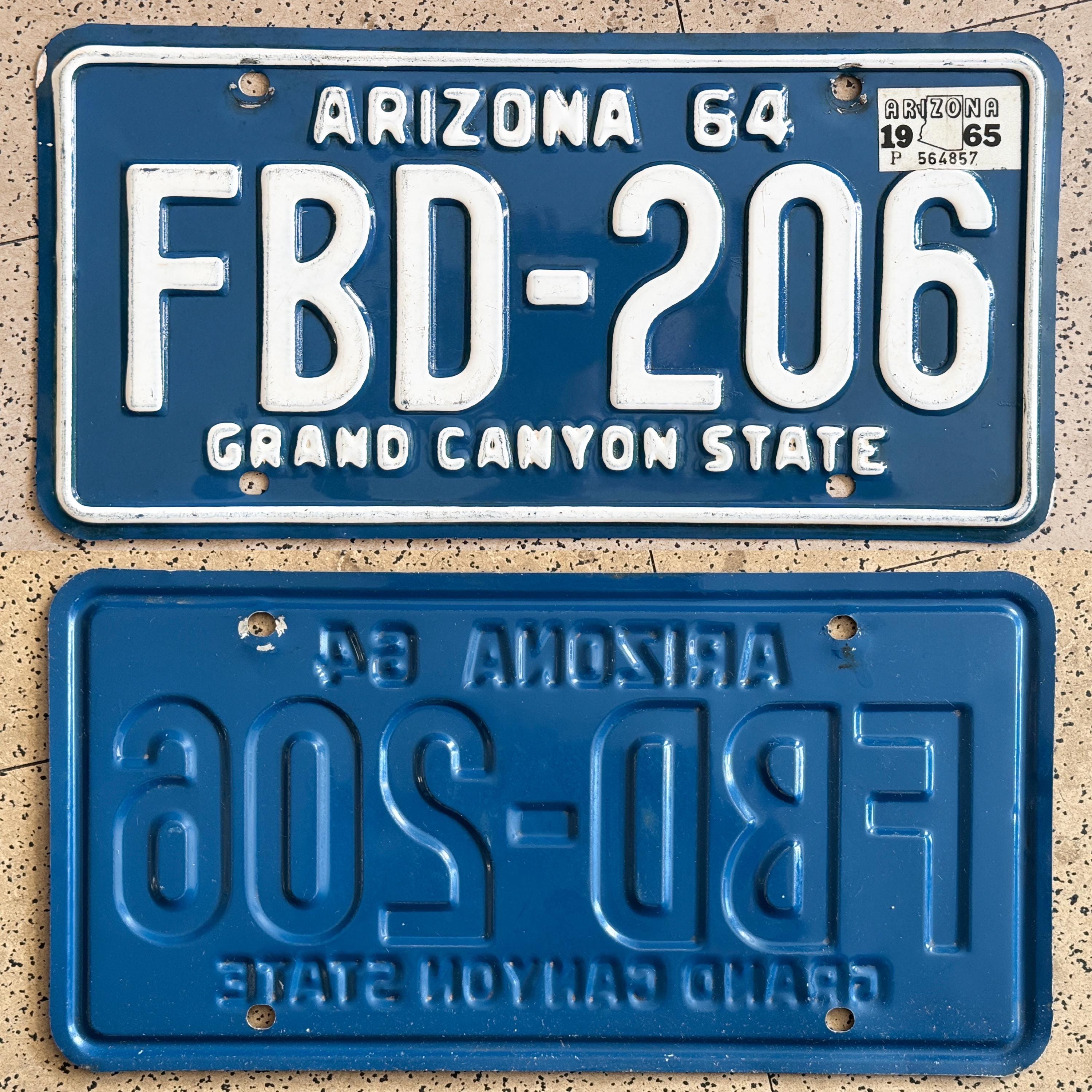 Vintage ARIZONA License Plates – ALL ORIGINAL Antique Auto Tags - Etsy
