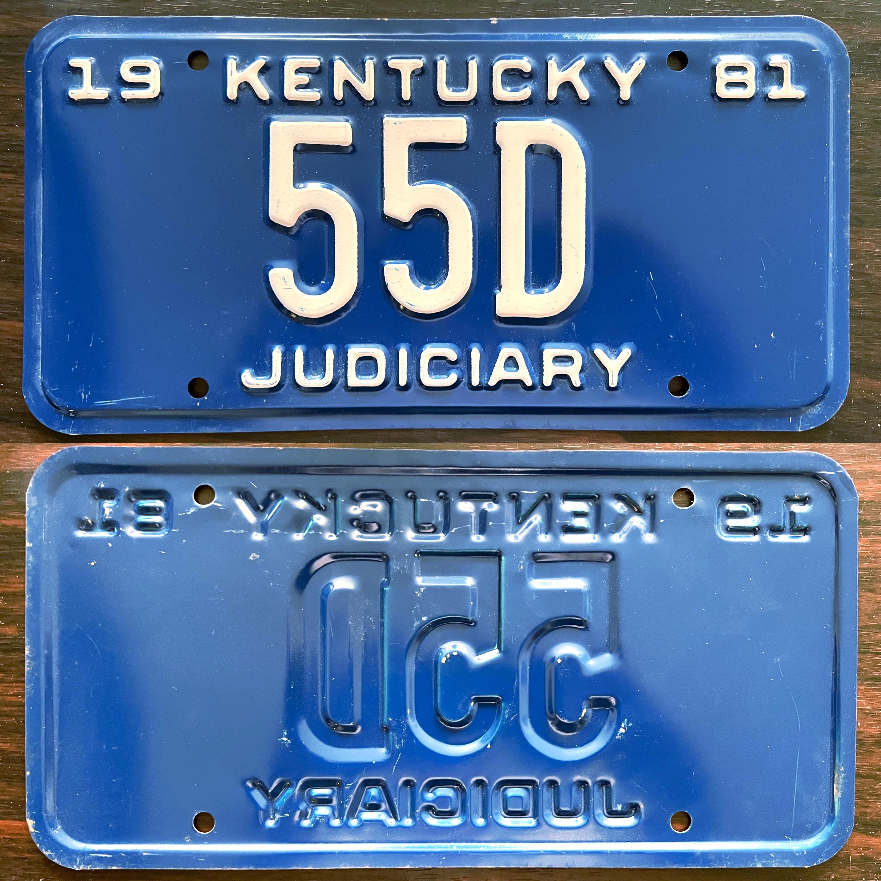Vintage KENTUCKY License Plates – ALL ORIGINAL Antique Auto/car Tags - Etsy