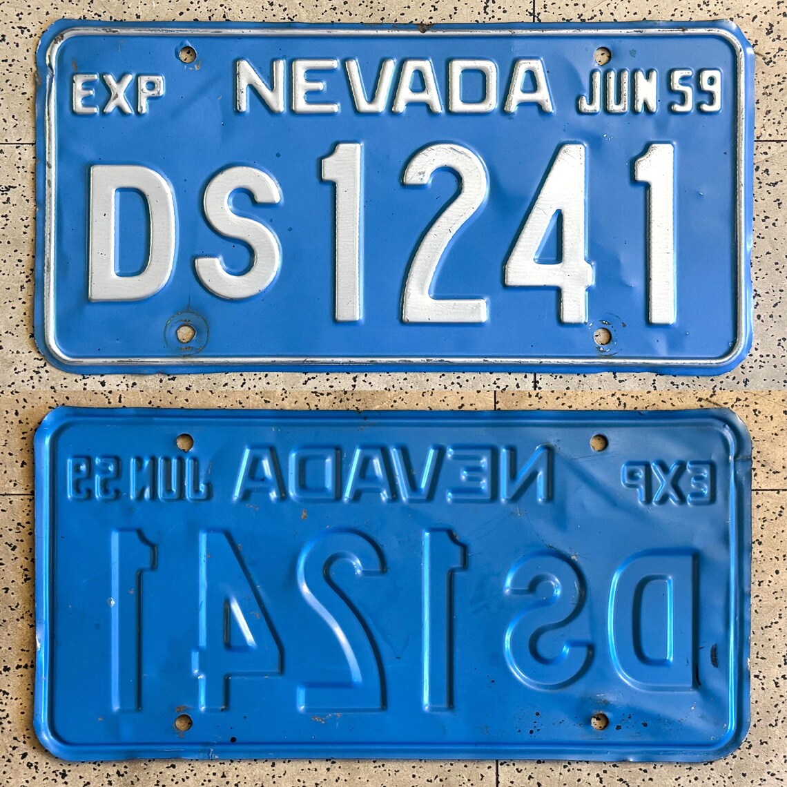 Vintage NEVADA License Plates – ALL ORIGINAL Antique Auto Car Tags - Etsy