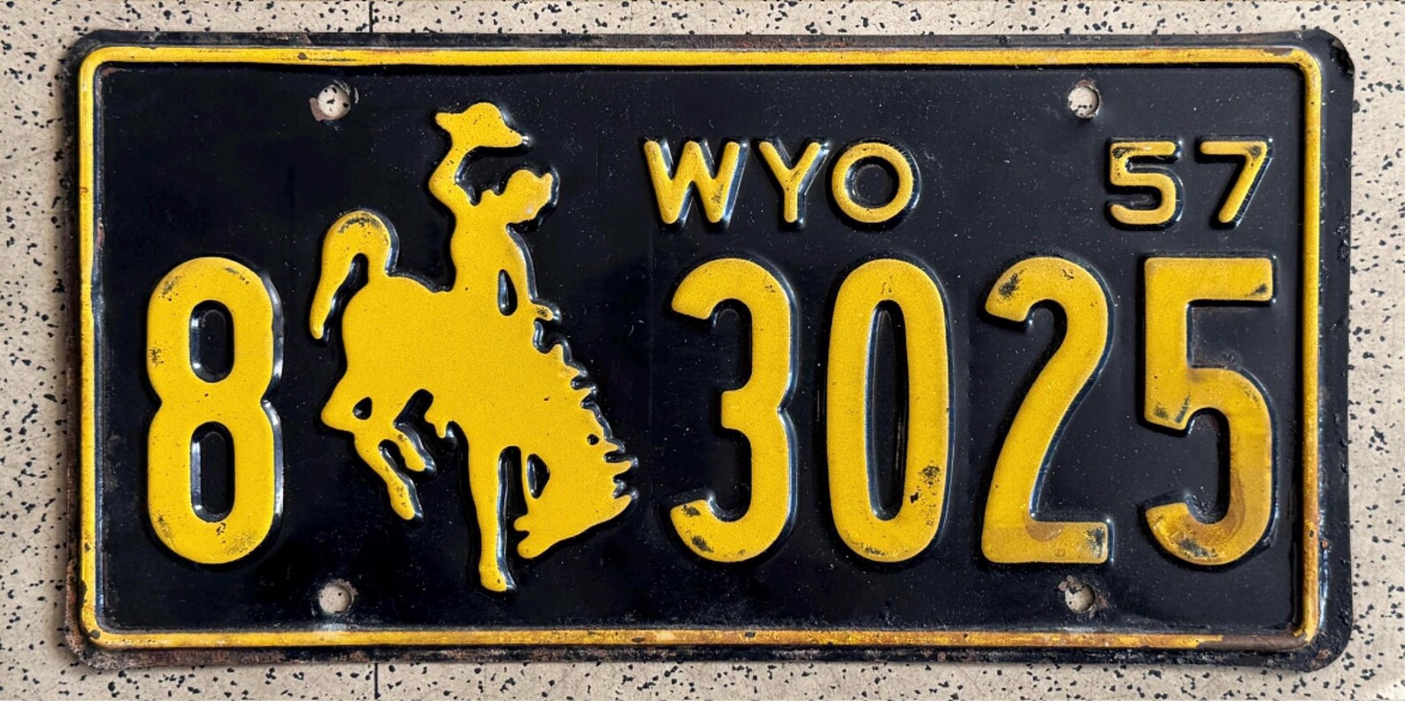 Vintage WYOMING License Plates – ALL ORIGINAL Antique Auto Tags - Etsy
