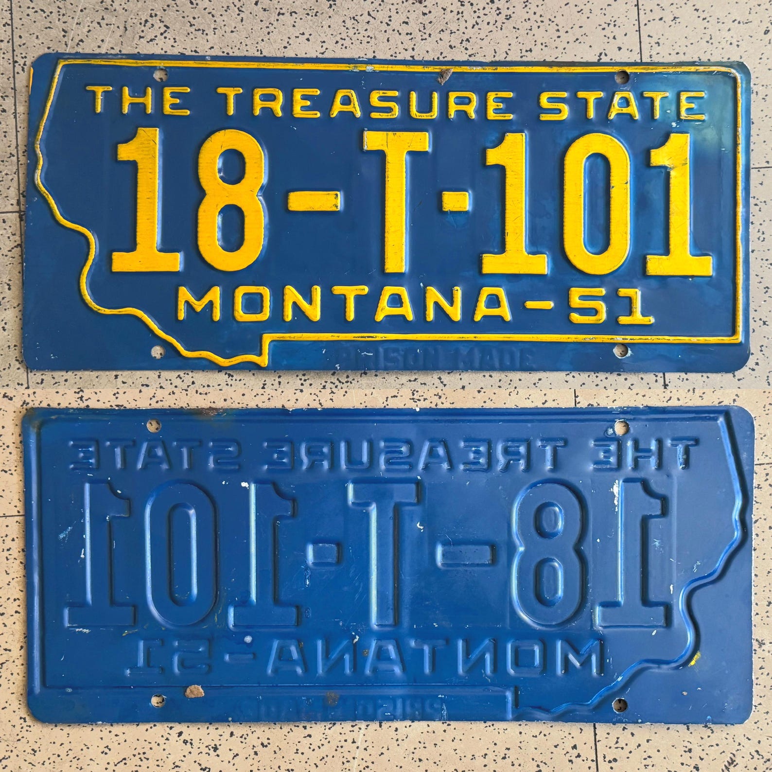 Vintage MONTANA License Plates – ALL ORIGINAL Antique Old Auto Tags - Etsy