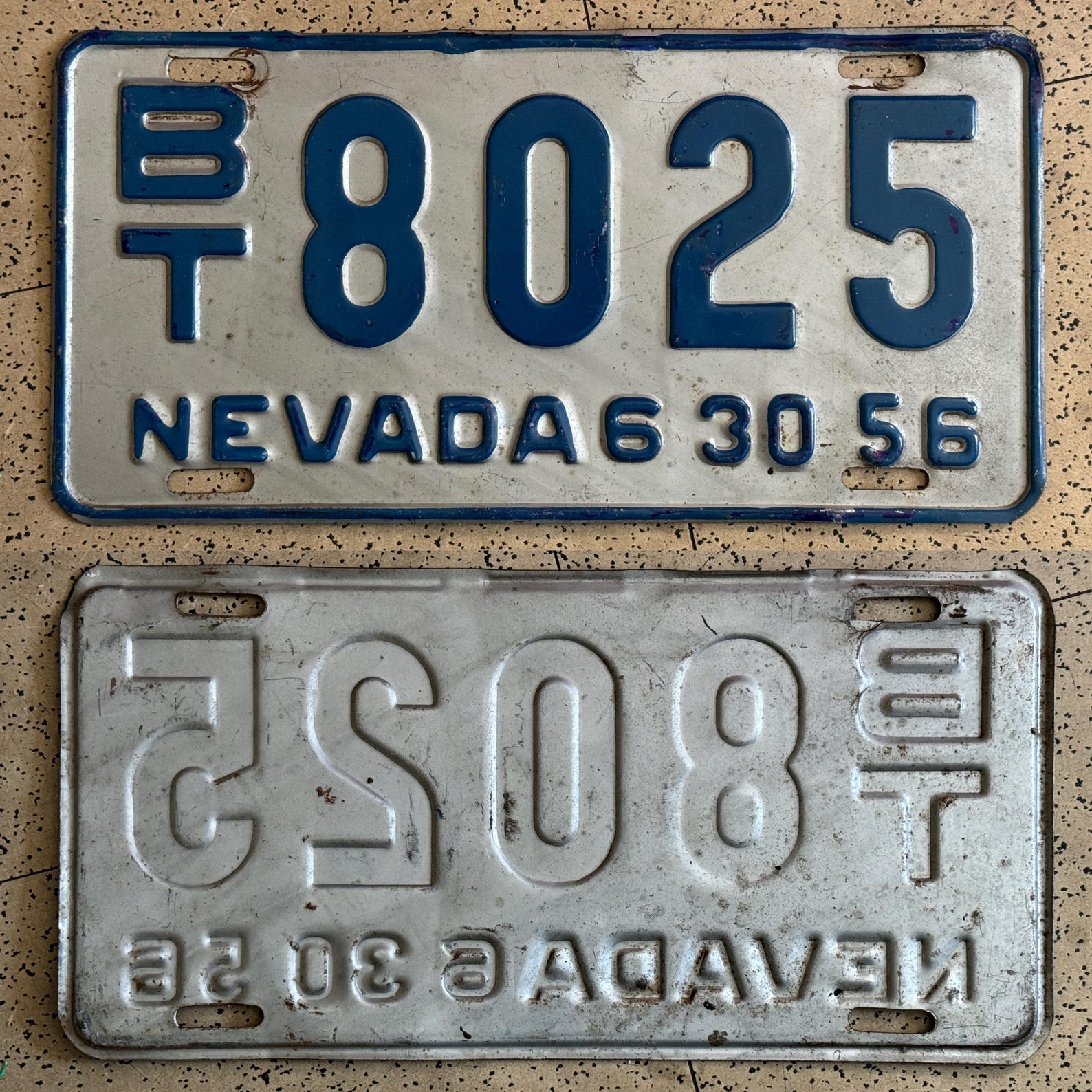 Vintage NEVADA License Plates – ALL ORIGINAL Antique Auto Car Tags - Etsy