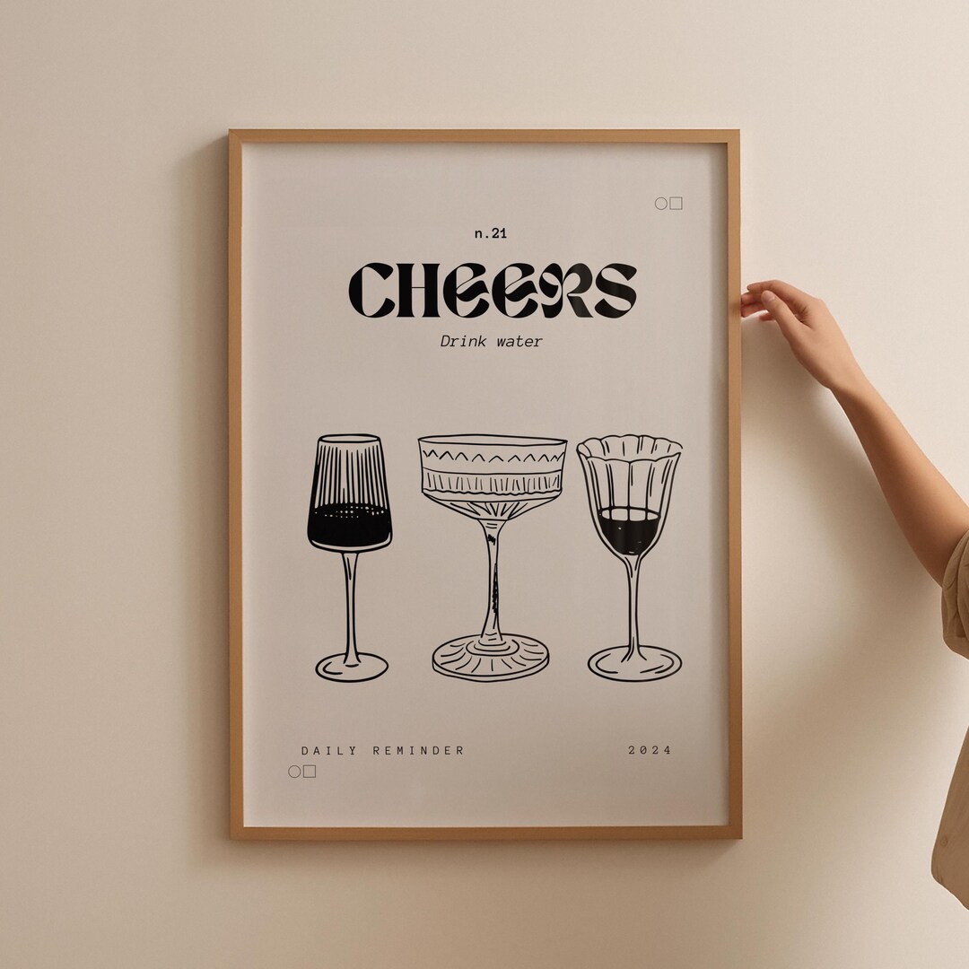 Hydration Poster the Art of Mindful Water Breaks Your Daily Wellness ...