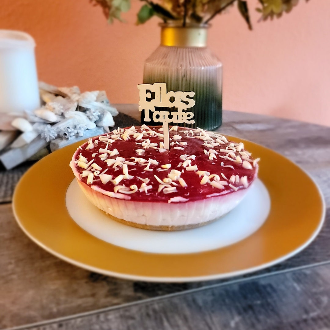 Cake Plug / Cake Topper / Cake Plug baptism Personalized - Etsy