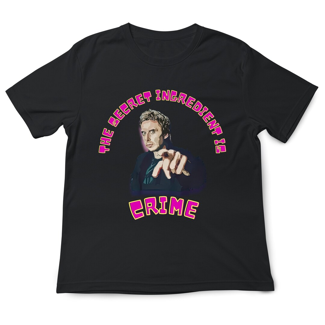 The Secret Ingredient Is Crime Iconic Super Hans T Shirt Peep Show T