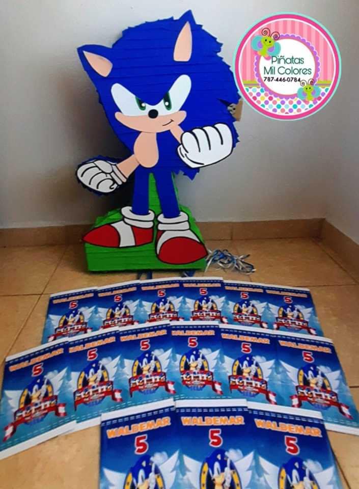 Sonic Pinata - Etsy