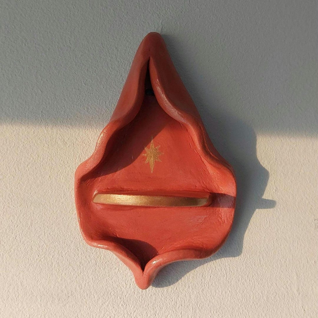 Ceramic Altar Wall Hanging | Altar Adornment | Clay Art | - Etsy