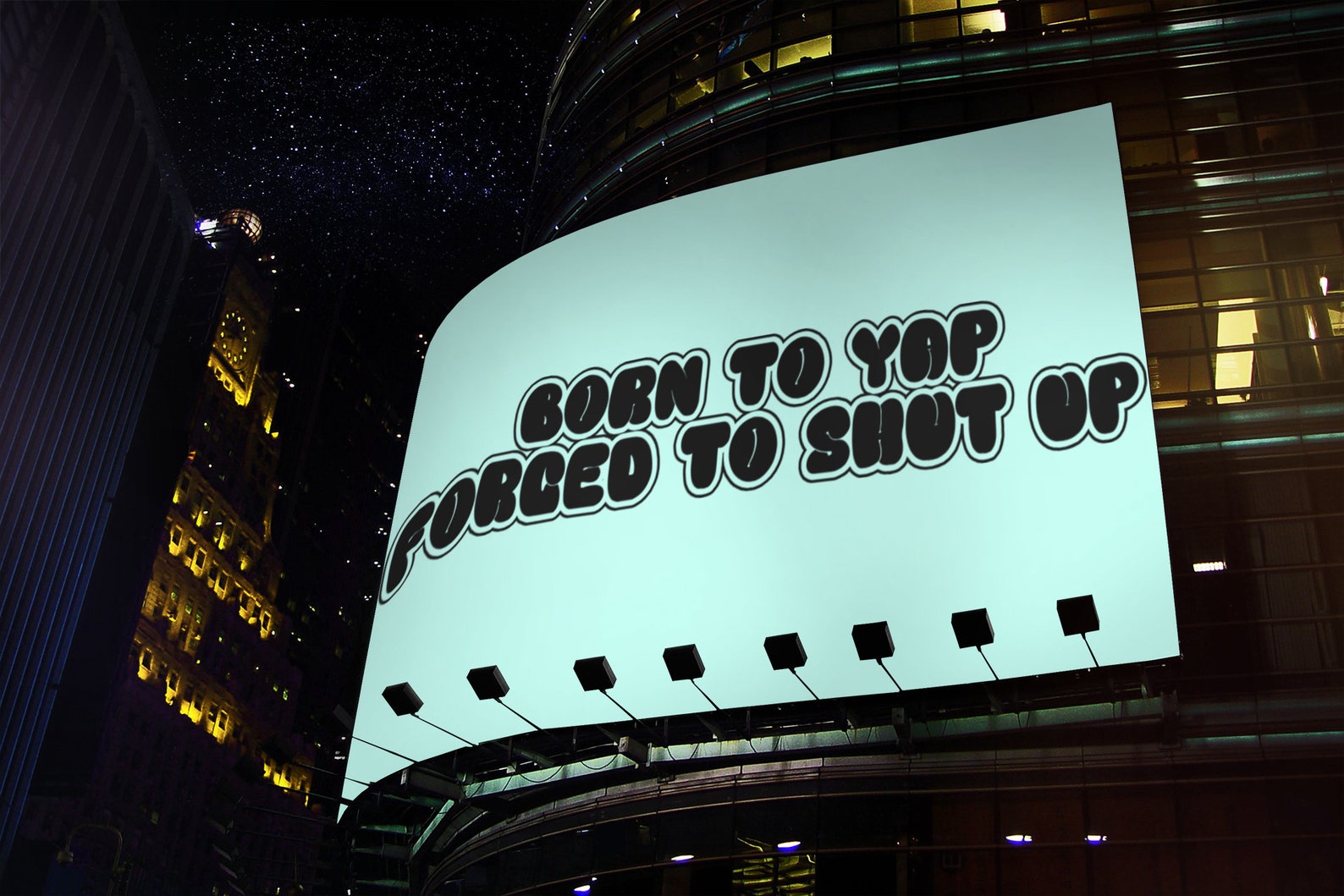 Born to Yap, Forced to Shut up PNG and SVG - Funny PNG - Professional ...