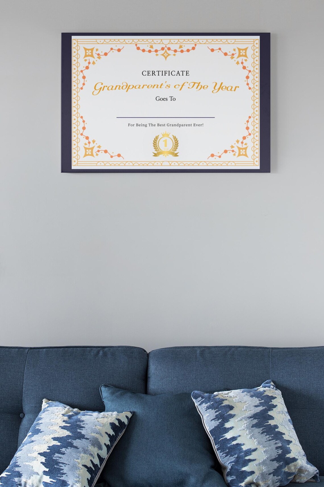Grandparents Day Printable Certificate - Grandparents Gifts ...